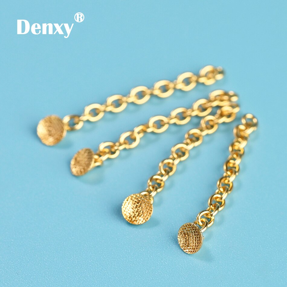 20pc Orthodontic Button Golden Dental Lingual Butt... – Grandado