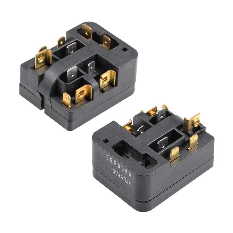 Refrigerator PTC Starter Relay 3 Pin Black Compres... – Vicedeal