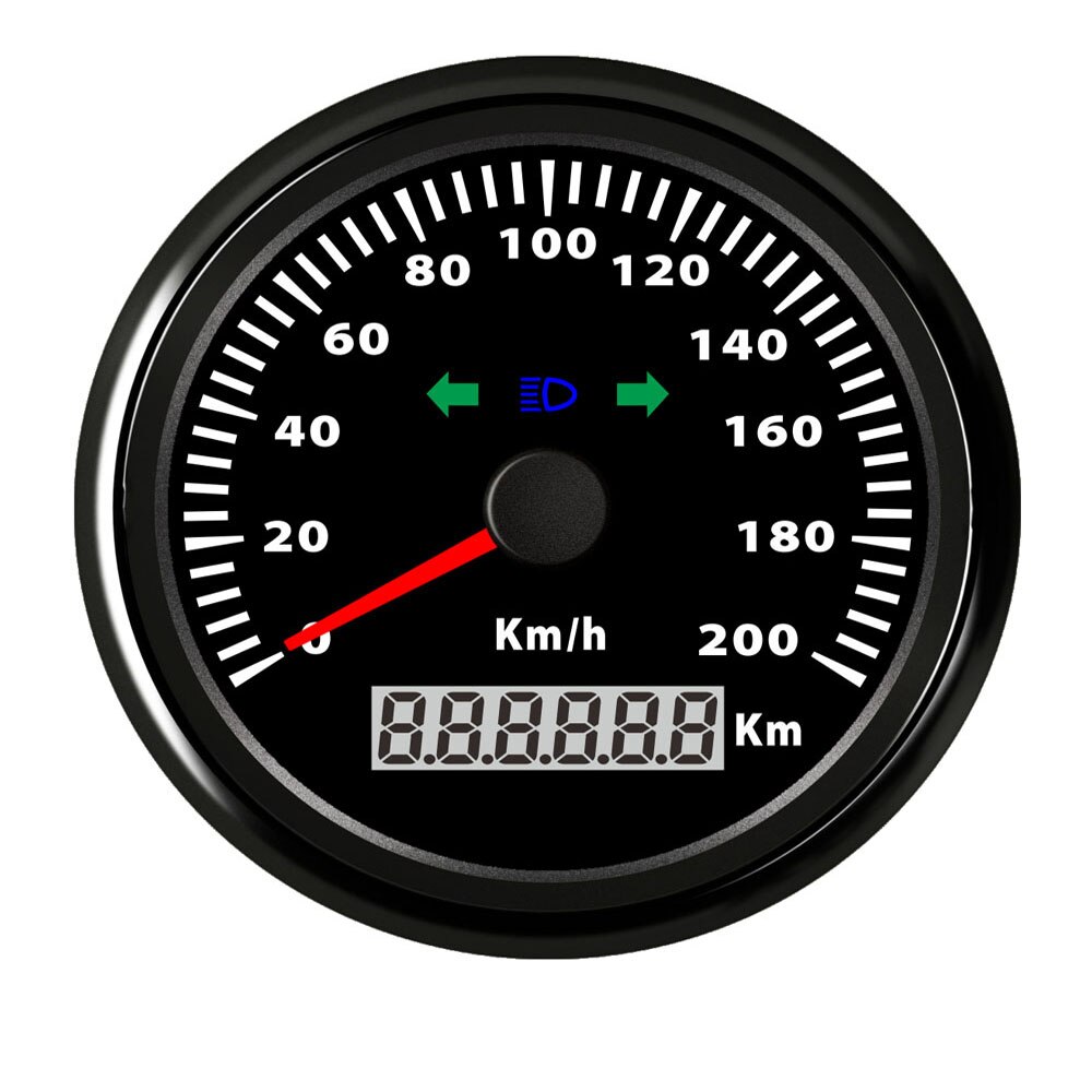 200 Km/h 120Km/h Speedometer Gauge 85mm Car Boat M... – Grandado