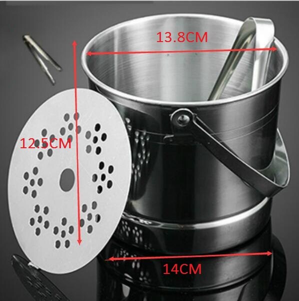 Europese Stijl Zilveren Roestvrij Staal Grote Ijs ... – Grandado