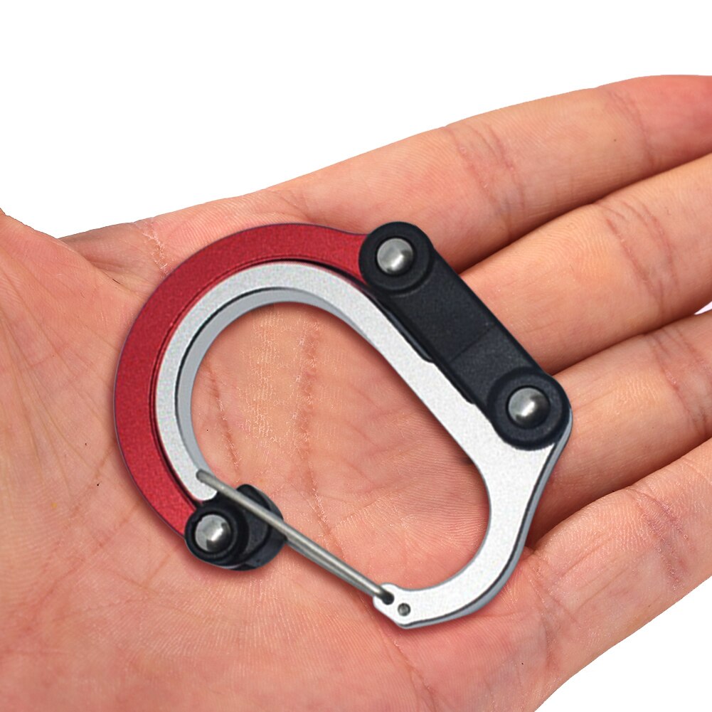 D-ring Backpack Carabiner Outdoor Camping Rotating... – Grandado