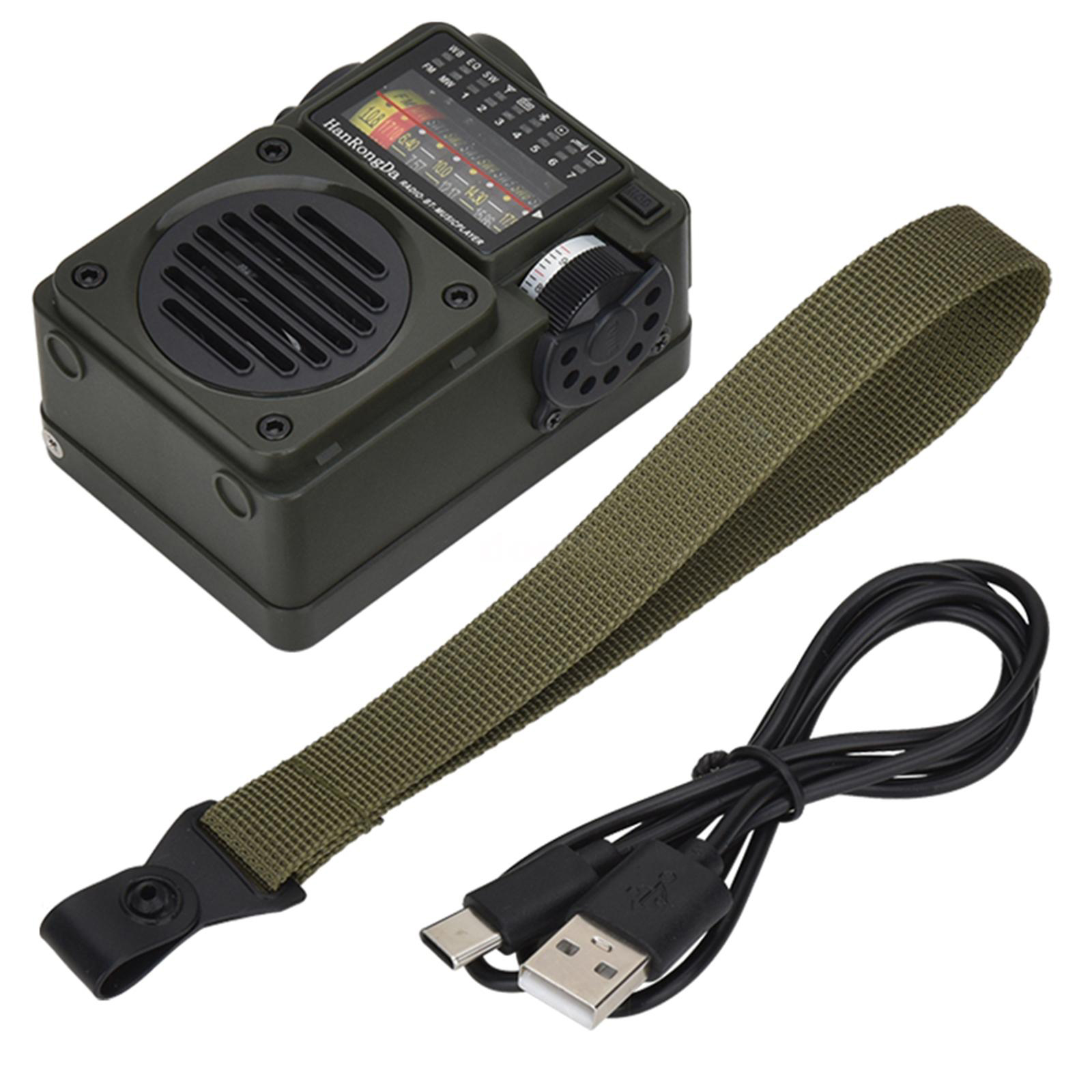 HRD-700 Full Band MW/FM /SW/WB Radio Portable Mult... – Grandado