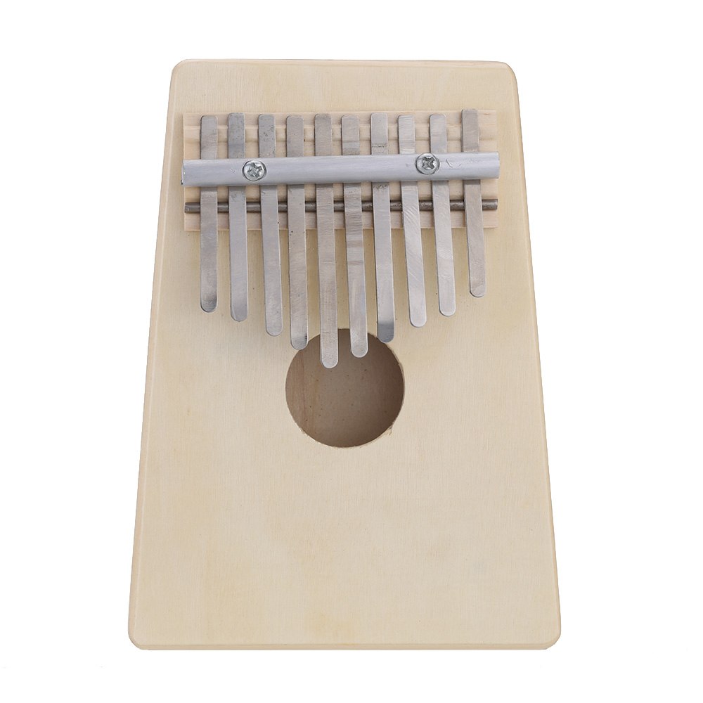 10 Key Mbira Finger Thumb Music Piano Hollow Pine ... – Grandado