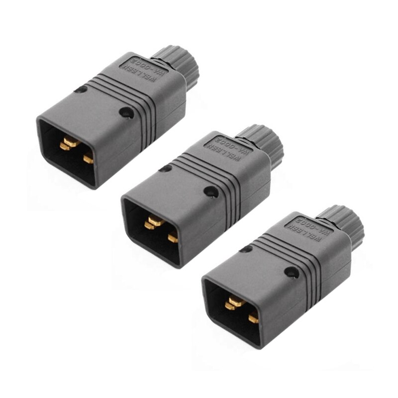 3X UPS Power IEC Male C20 Plug Power Cord Cable Pl... – Vicedeal