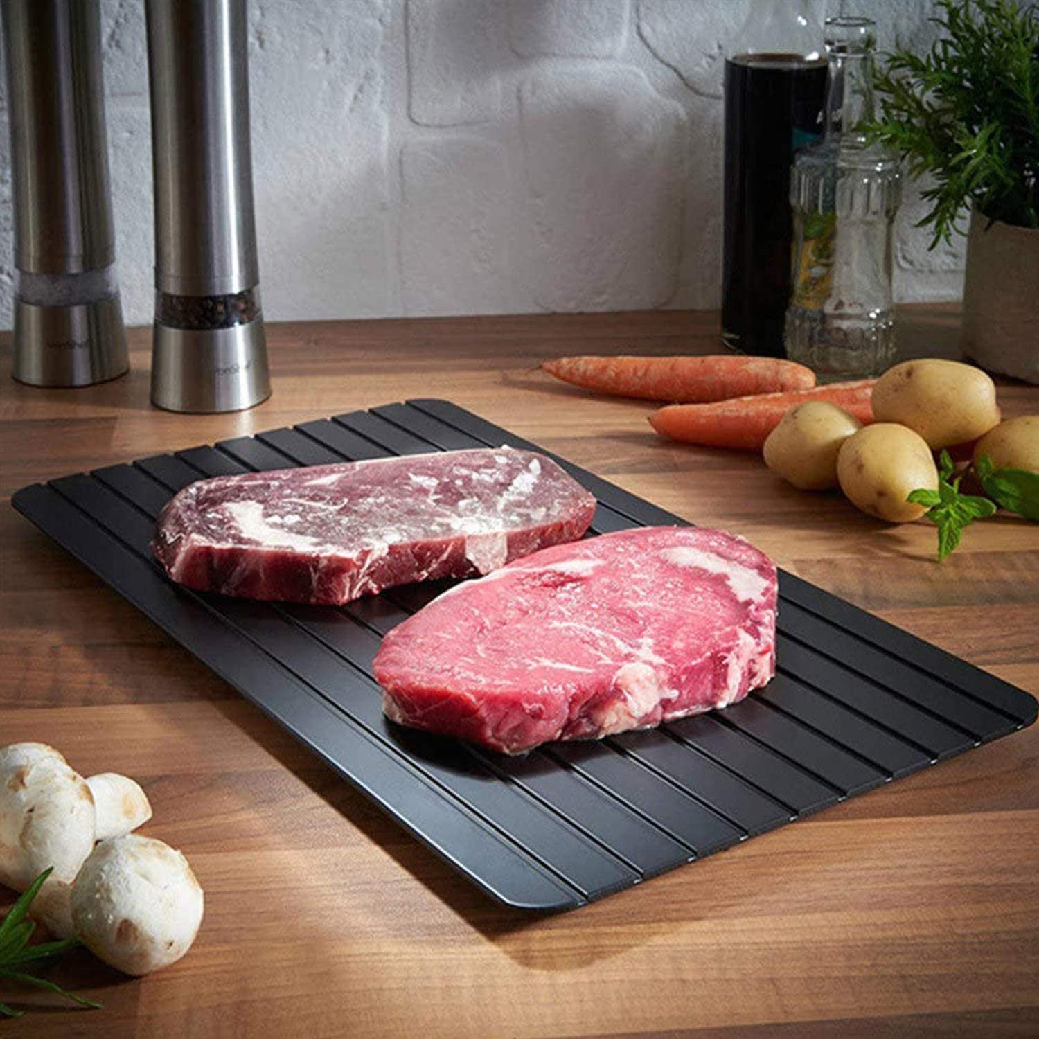 Quick Thaw Trays for Thawing Frozen Food -Thawing ... – Vicedeal