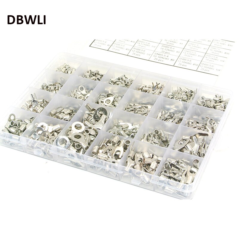 720pcs Non-insulated Ring Fork U-type Terminals As... – Grandado