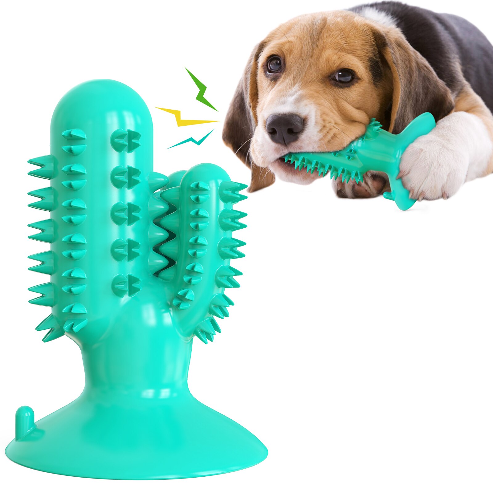 Dog bites rubber toys, funny dog chew toys, clean ... – Vicedeal