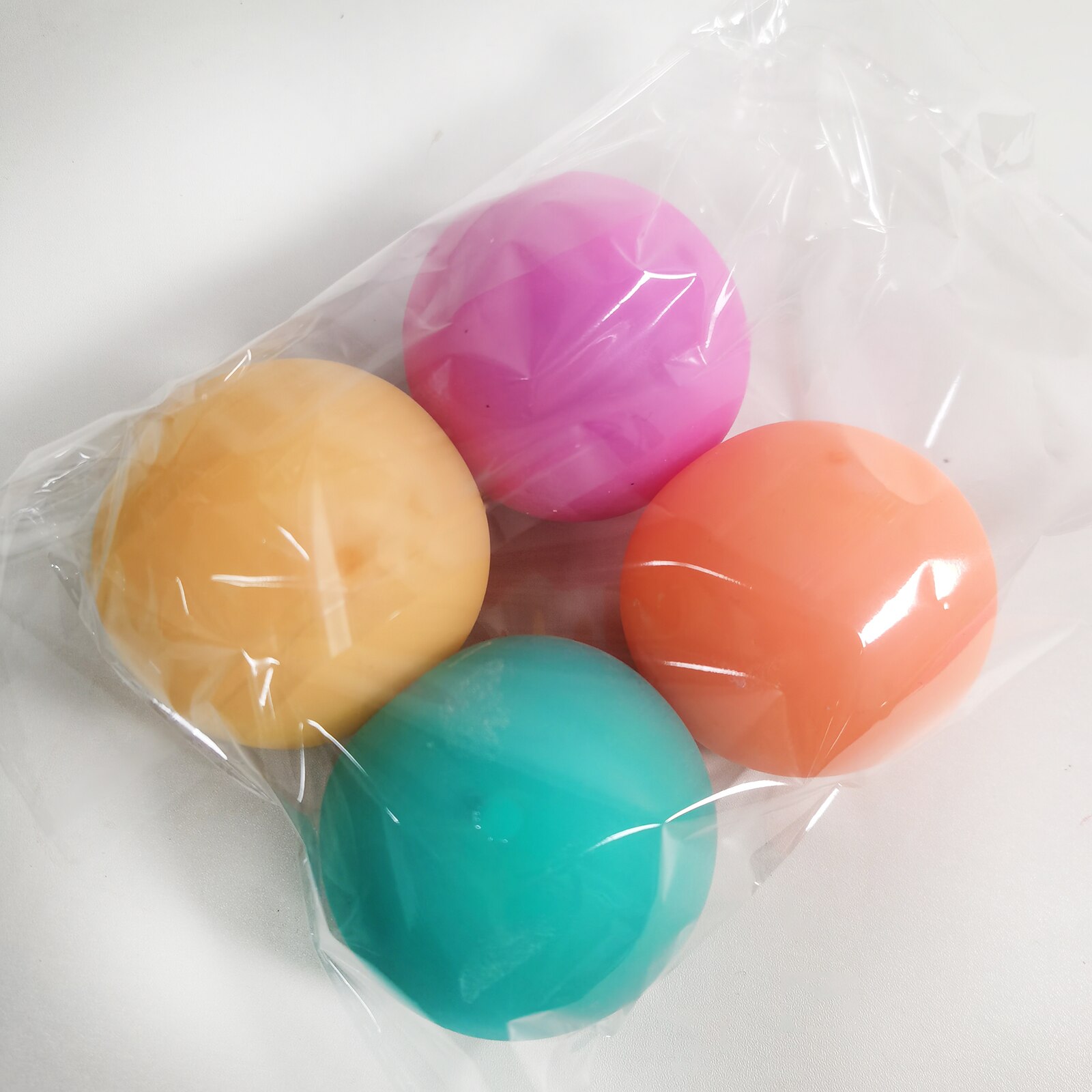 4Pcs Colorful TPR Decorative Balls Stress Relief B... – Grandado