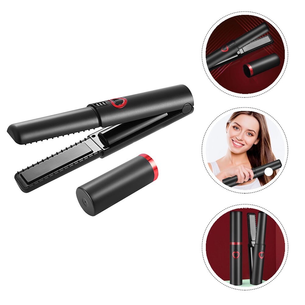 USB Charging Electric Hair Straightener Curler Hai... – Grandado