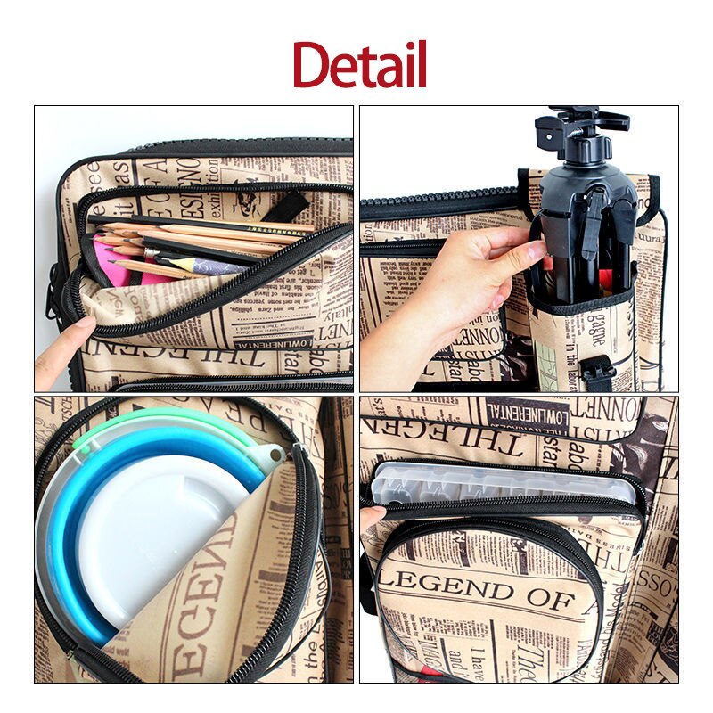 Art Supplies Sketch Drawing Board Bag Multifunctio... – Grandado