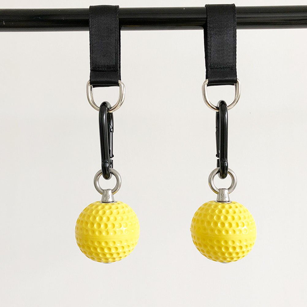 1 Pair Solid Grip Ball Gym Hanging Straps Fitness ... – Vicedeal