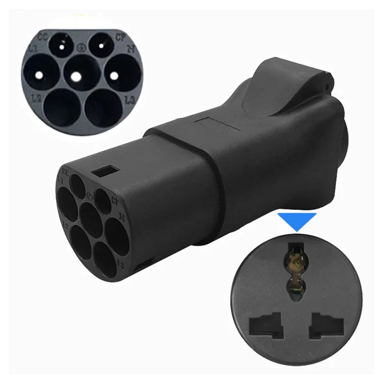 Type2 EV charger adapter IEC62196 external chargin... – Vicedeal