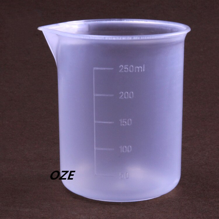 2 STÜCKE 100 mL/250 ML Kapazität Messbecher Labor ... – Vicedeal