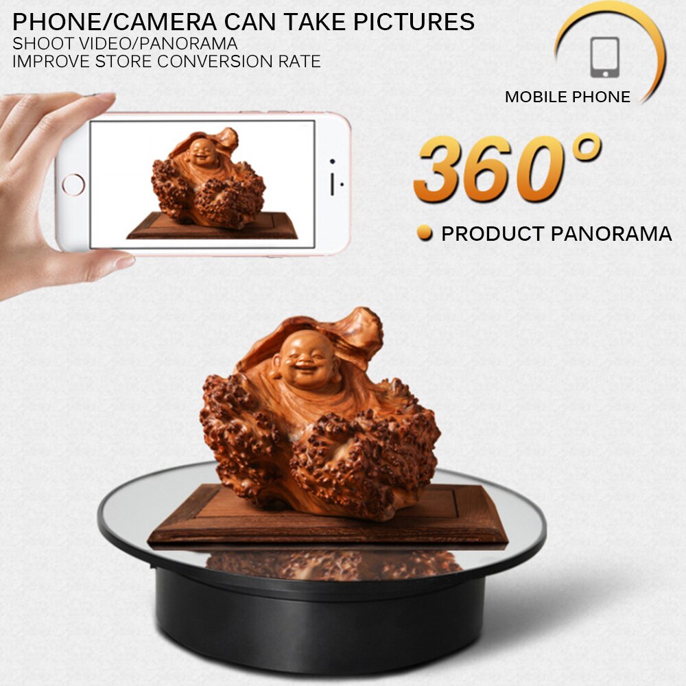 360 Degree Rotary Electric Rotary Table Display St... – Grandado