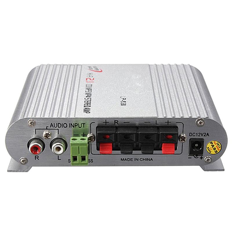 DC 12V 200W 2.1 2 Channels Car Portable Bass Stere... – Grandado