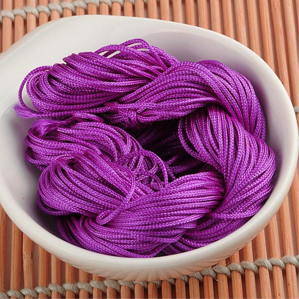 20M Shamballa Beads Bracelet Thread 1mm Polyester ... – Vicedeal