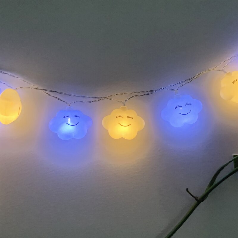 Cloud String Lights Led Light Fairy Lamp Voor Kind... – Grandado