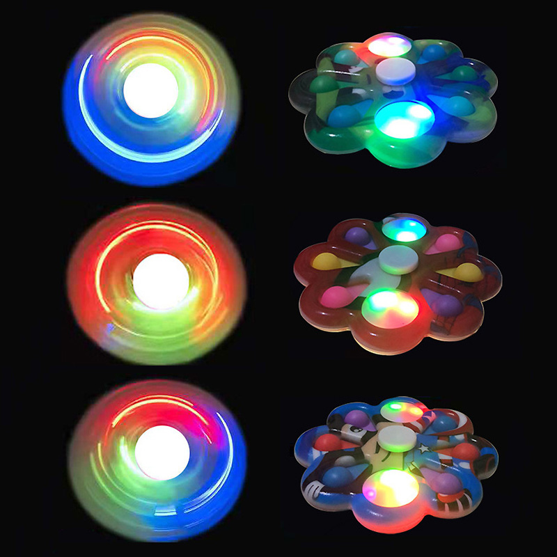 Colorful Flashing Figet Spiner Finger Stress Relie... – Vicedeal