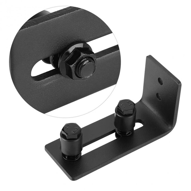 2 Set Adjustable Carbon Steel Door Guide Wall Moun... – Grandado