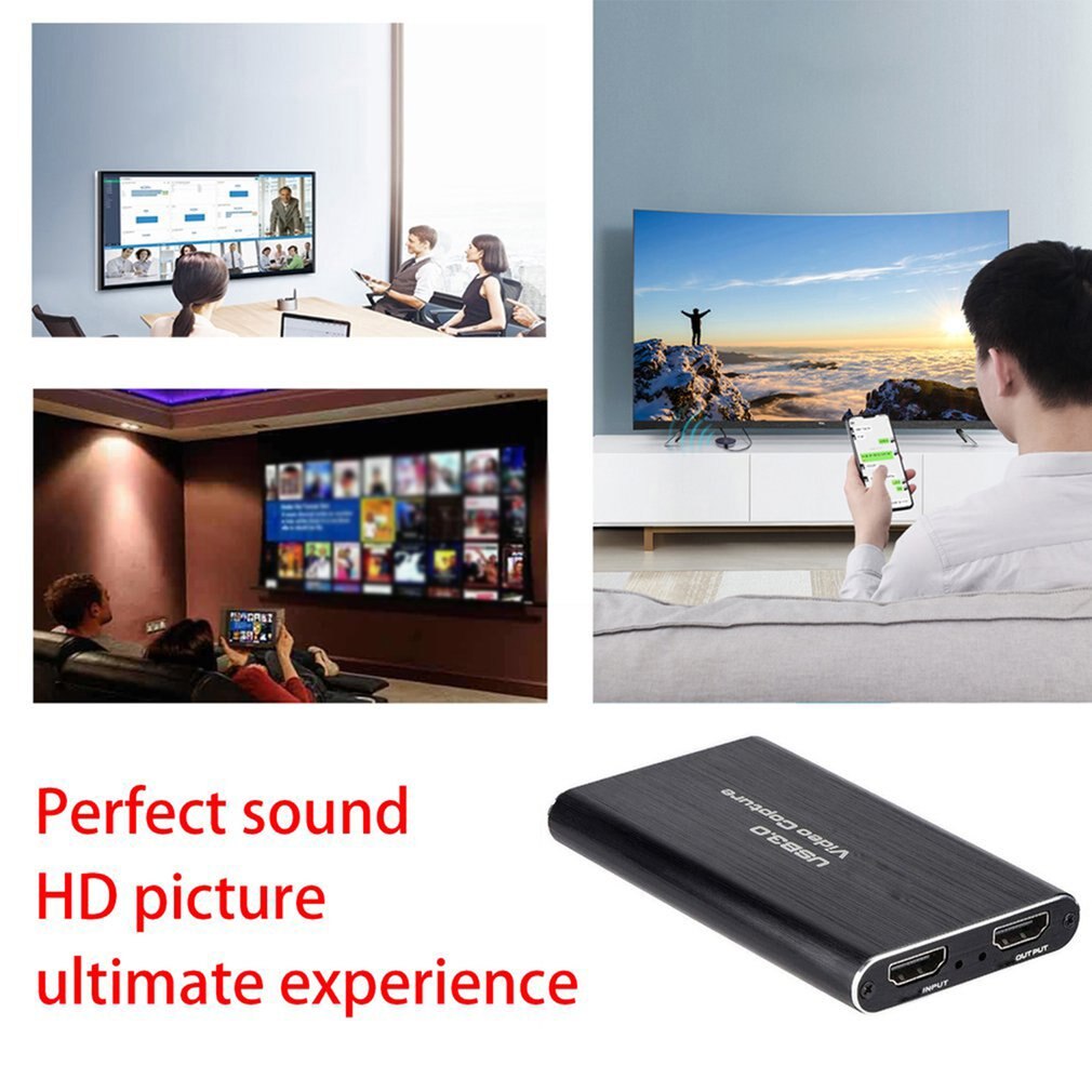 4K HDMI-compatible Game Video Capture Card USB3.0 ... – Grandado