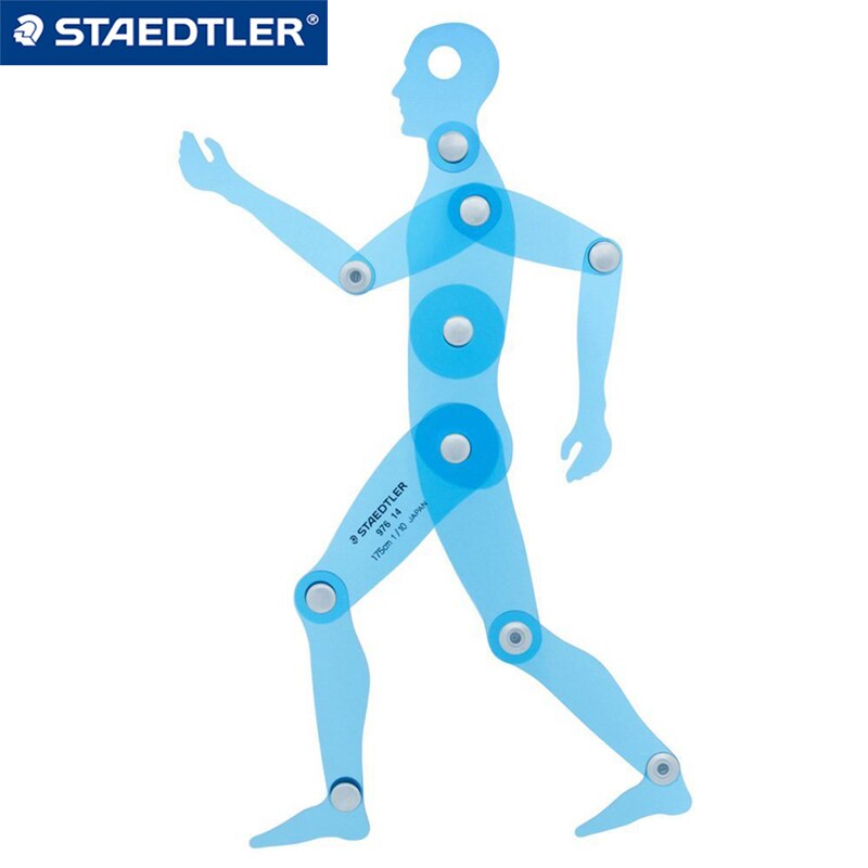 Staedtler 976 14 Plantilla de modelo humano bidime... – Grandado