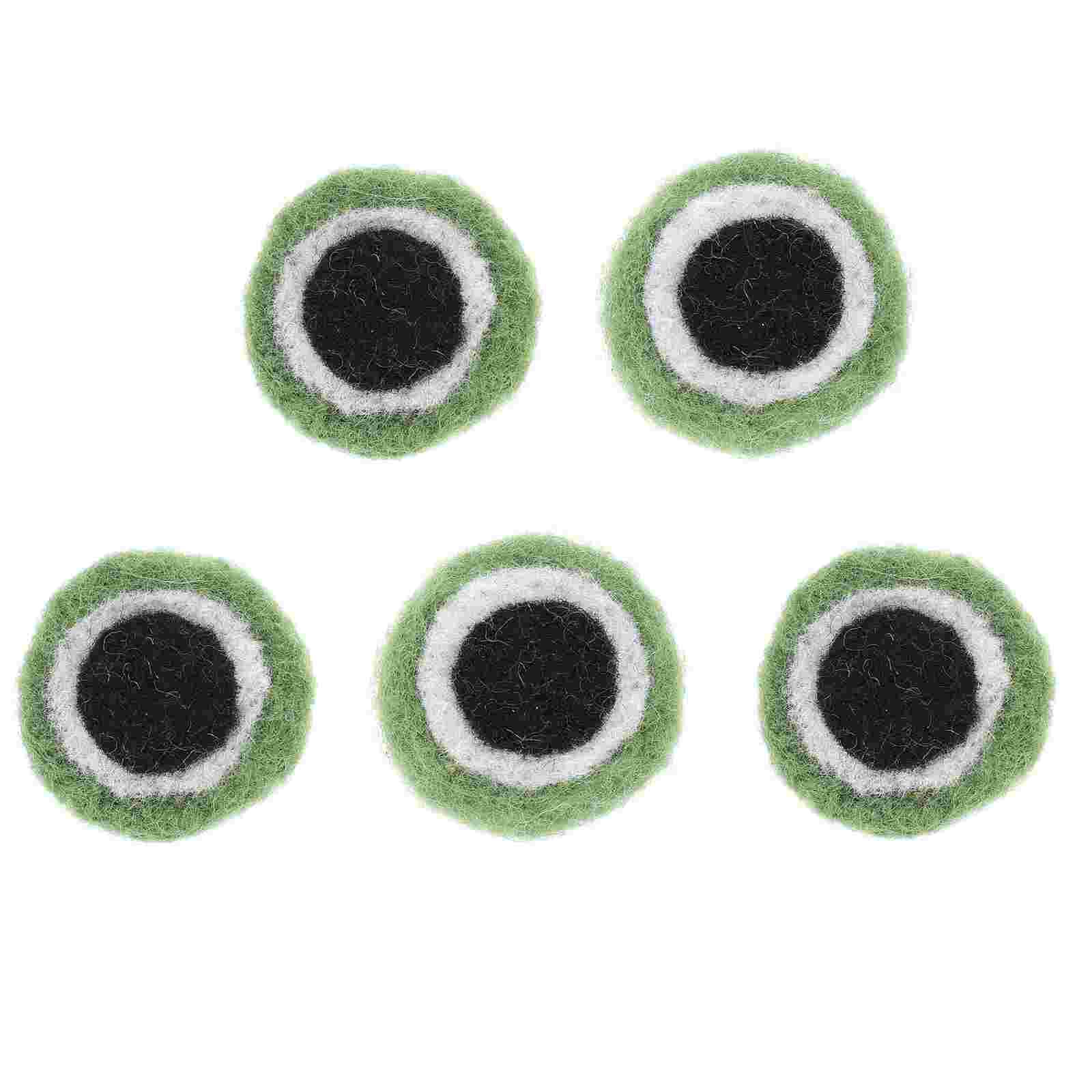 5pcs Felt Frogs Eyes Ornaments Adorable Frogs Eyes... – Vicedeal