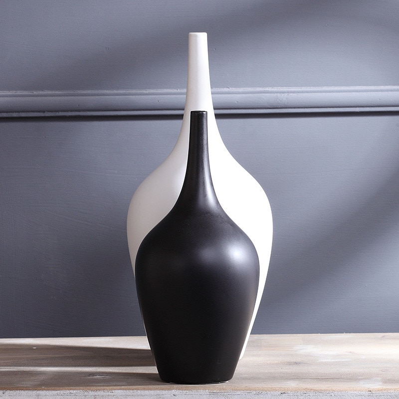 Chinese Ceramic Flower Receptacle Tabletop Vase Or... – Grandado
