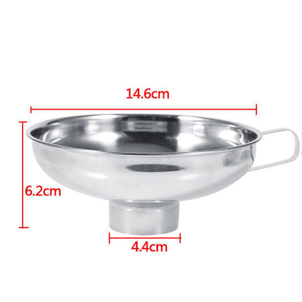 Stainless Steel Wide Mouth Canning Jar Funnel Cup ... – Vicedeal