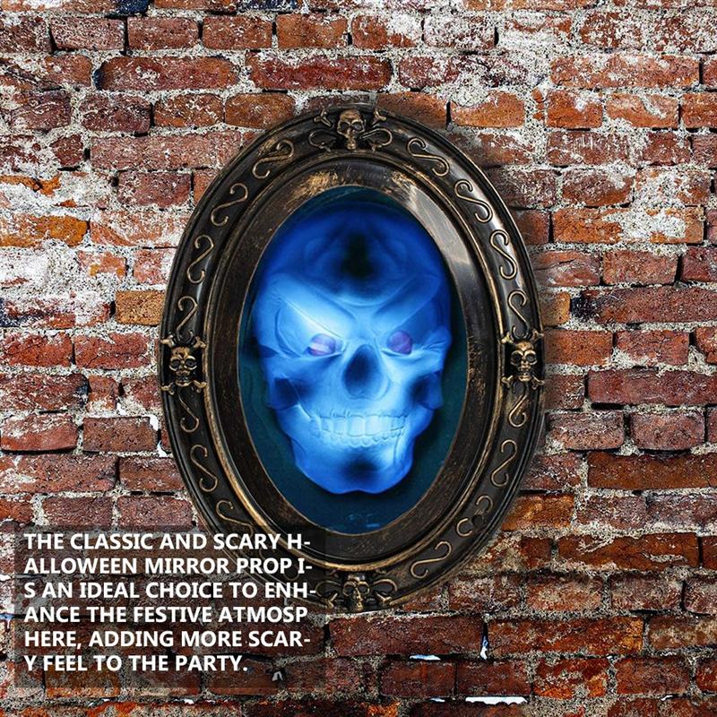1 Pc Halloween Decor Mirror Magical Mirror Perform... – Grandado