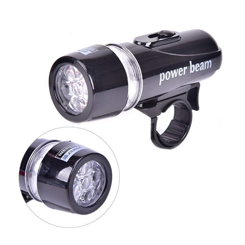 5 LED Lamp Bike Bicycle Front Head Light Rear Safe... – Grandado