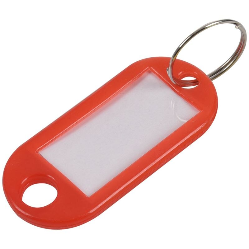100pcs Color random Key Ring Tags – Vicedeal
