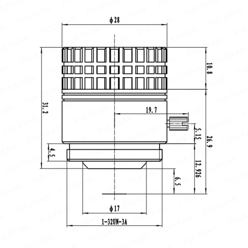 5Megapixel 8mm CS Mount Fixed 1/2.5 inch CCTV Lens... – Grandado