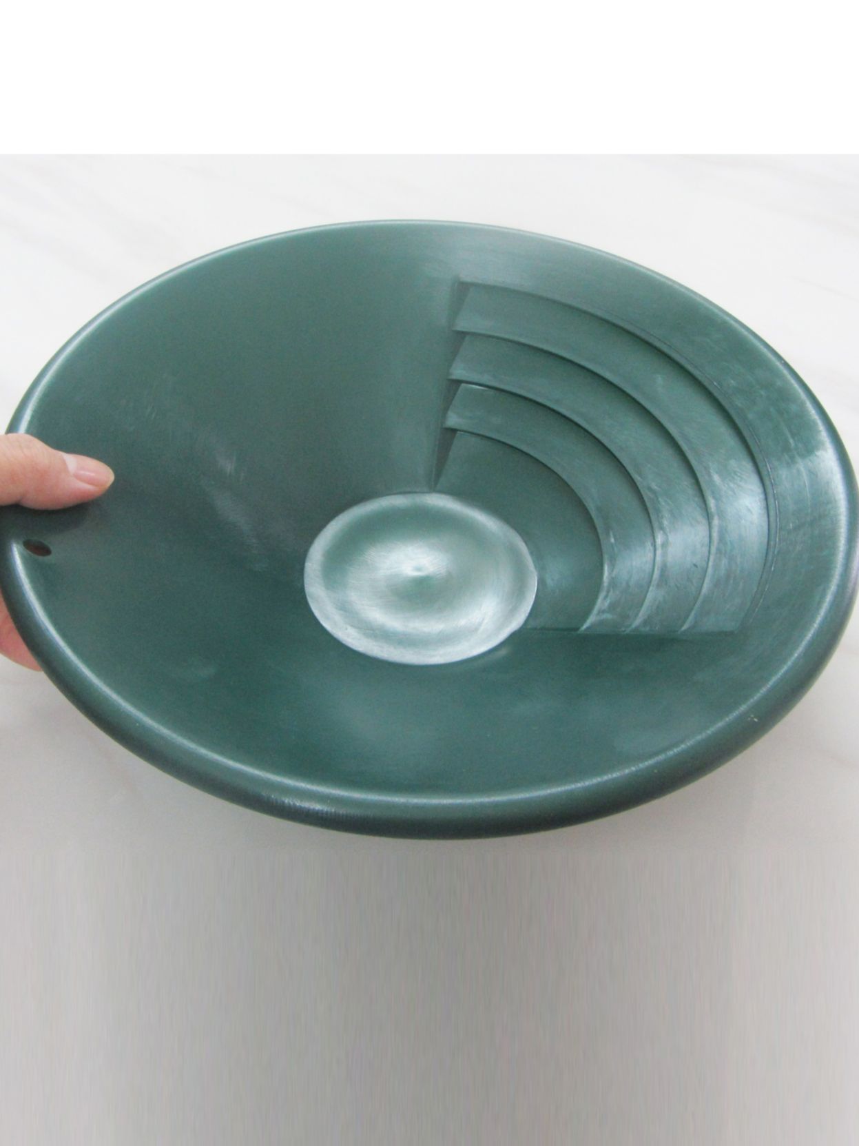 Green 10 Inches Plastic Gold Washing Pan Basin Nug... – Vicedeal