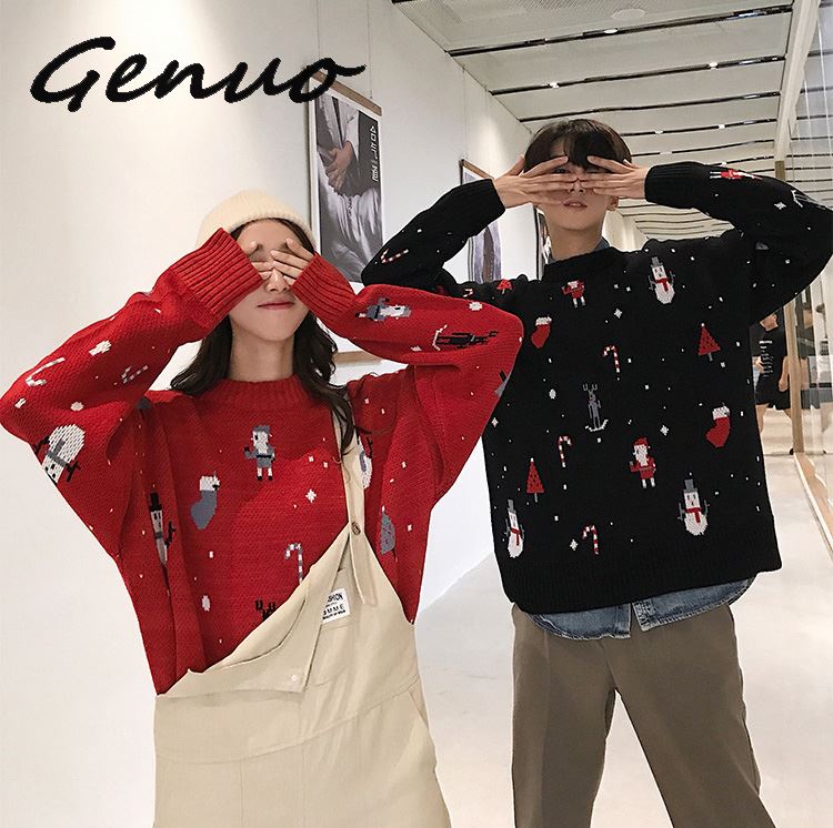 Genuo stickad mantel tröja kvinnor ledig lös sjal ... – Vicedeal