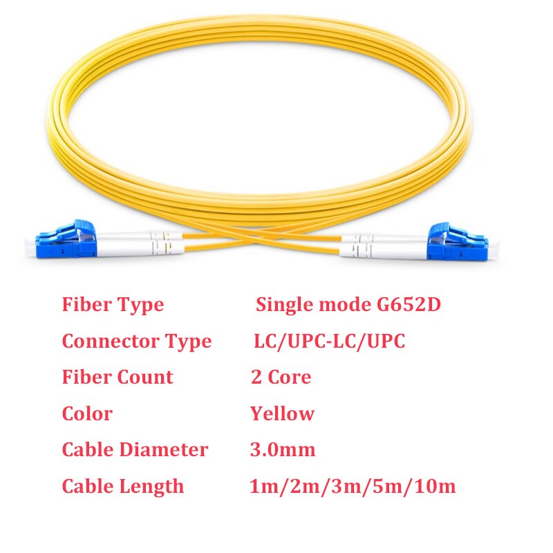 (Ready Stock) FASO 10Pcs LC/UPC Optical Fiber Patc... – Grandado