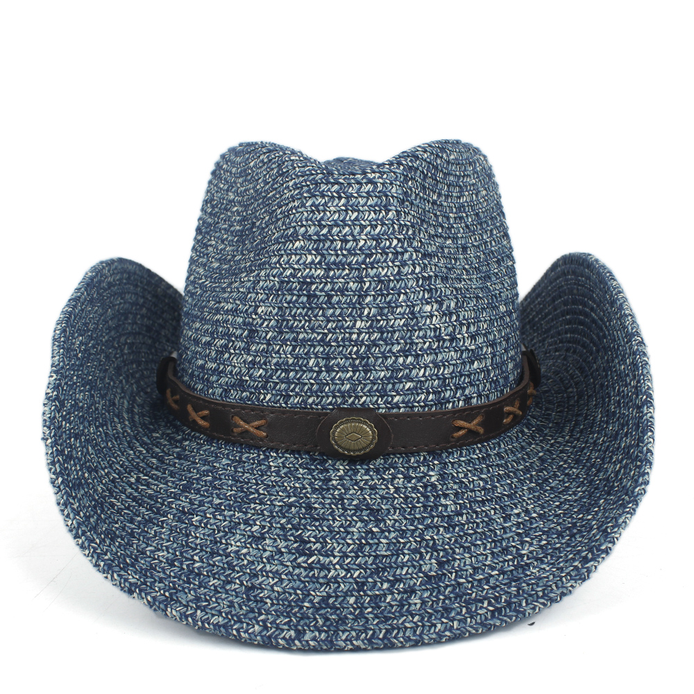 Dam herr sommar halm strand bred brätte cowboy wes... – Grandado