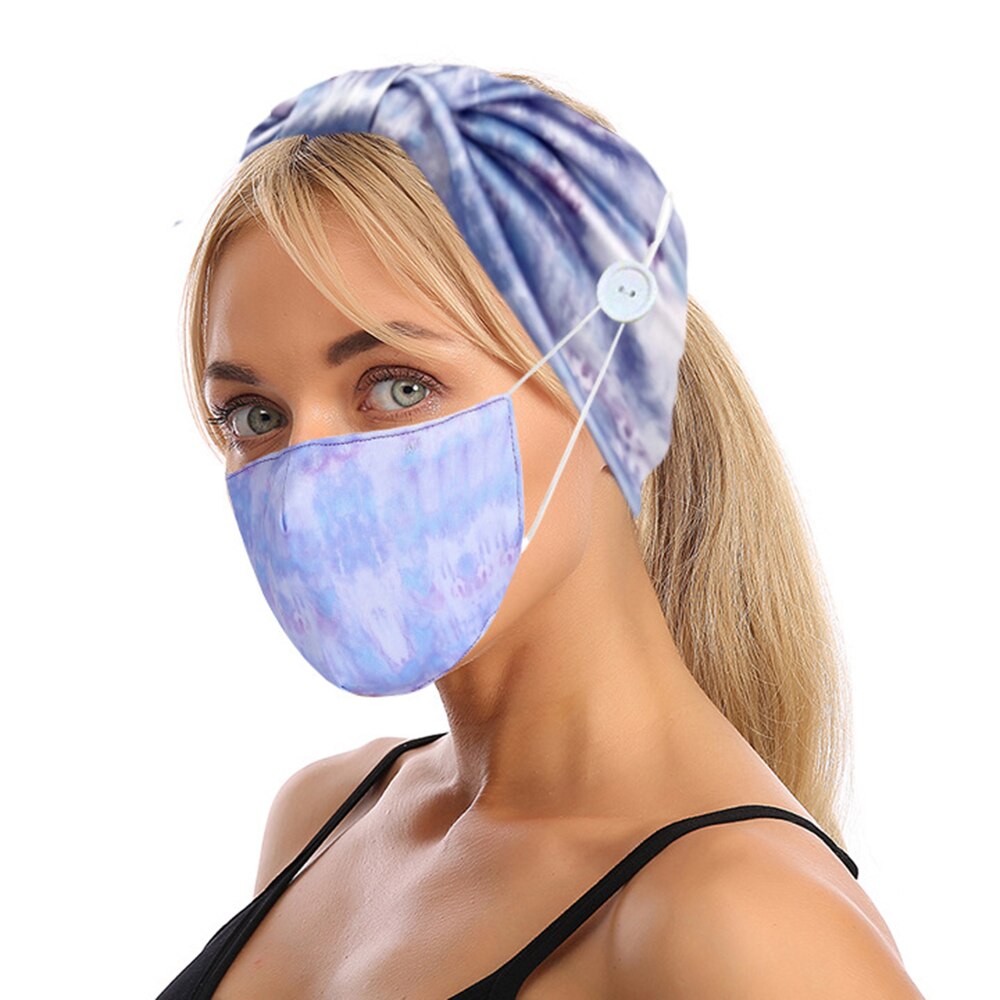European and American cross printed hair band stre... – Vicedeal