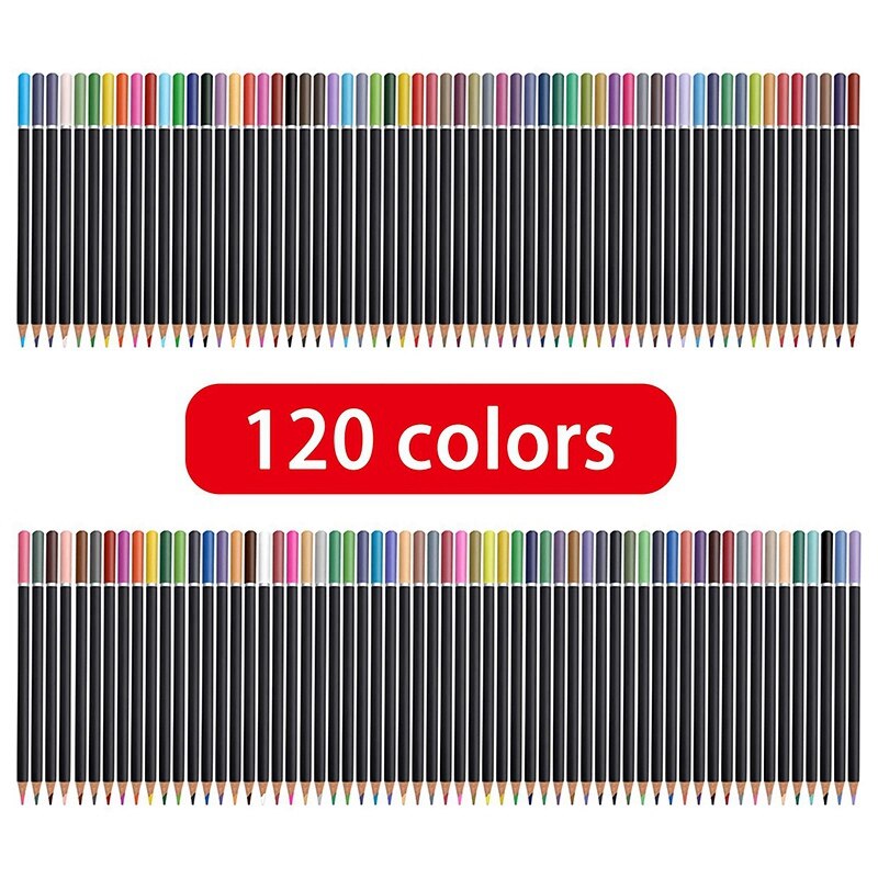 Colouring Pencils Set Of 120 Colors With Zipper Ca... – Grandado