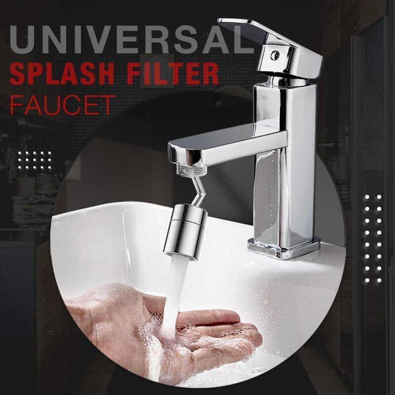 720 Universal Splash Filter Faucet Spray Head Anti... – Grandado