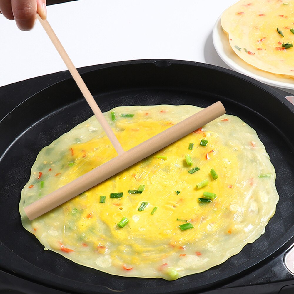 Cabilock – Kit de spatule à crêpes en bois de hêtr... – Grandado