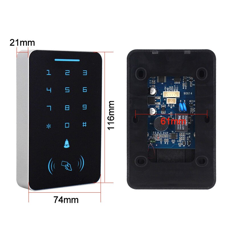 RFID Access Control Keypad 13.56MHz Proximity Acce... – Grandado