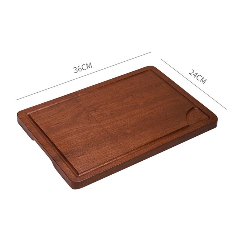 Steak Dienblad Massief Hout Steak Plaat Westerse V... – Vicedeal