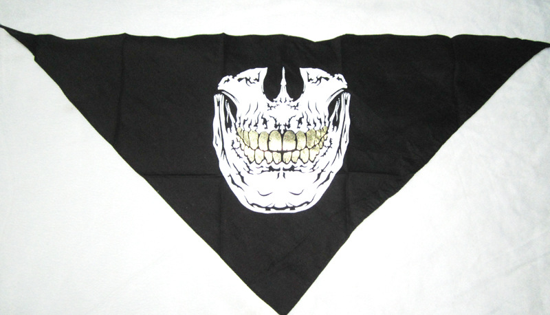 Cotton scarf skull mask bandana hiphop half face S... – Grandado
