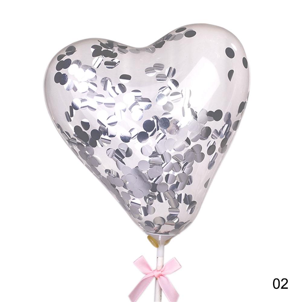 10PCS/Pack 5inch Confetti Cake Balloon Small Heart... – Grandado