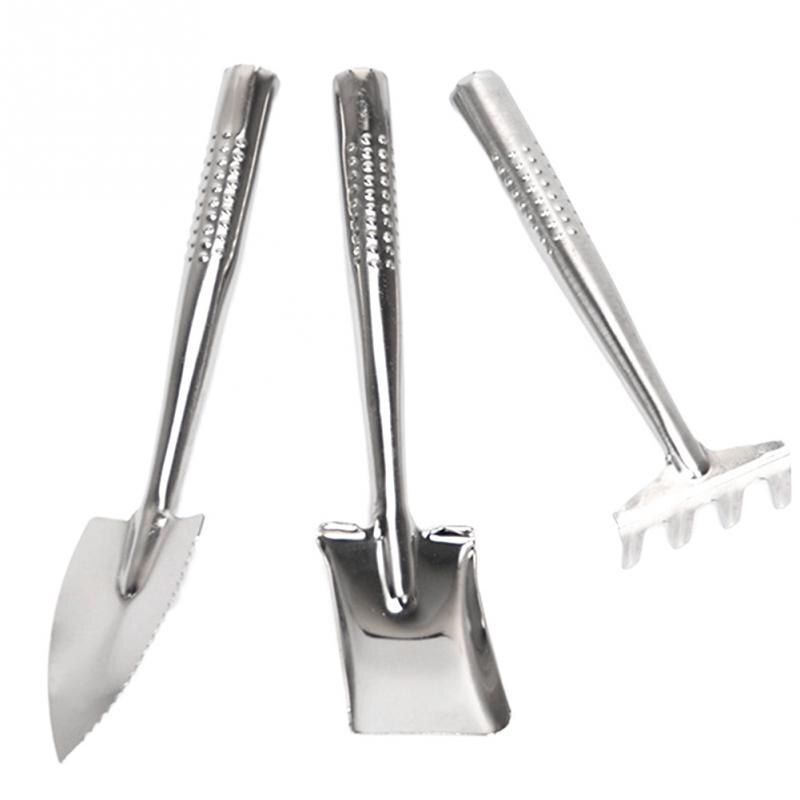 3 PCS Stainless Steel Garden Tool Set Multifunctio... – Grandado