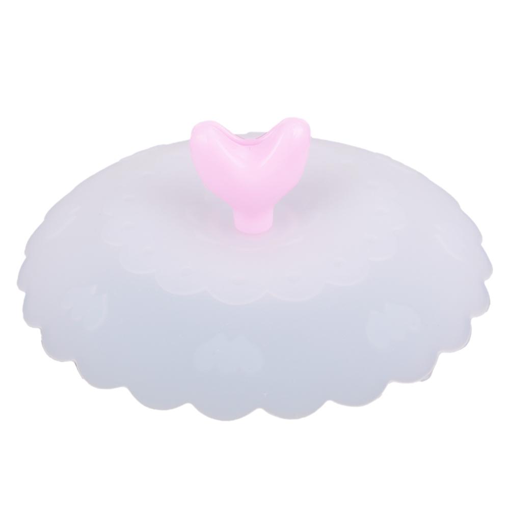 Silicone Cup Cover Water Drinking Cup Lid Cute Hea... – Vicedeal