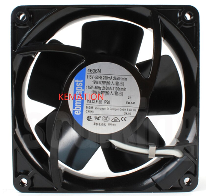 EBM 4606N Axle Cooling Fan 115V 20W – Vicedeal