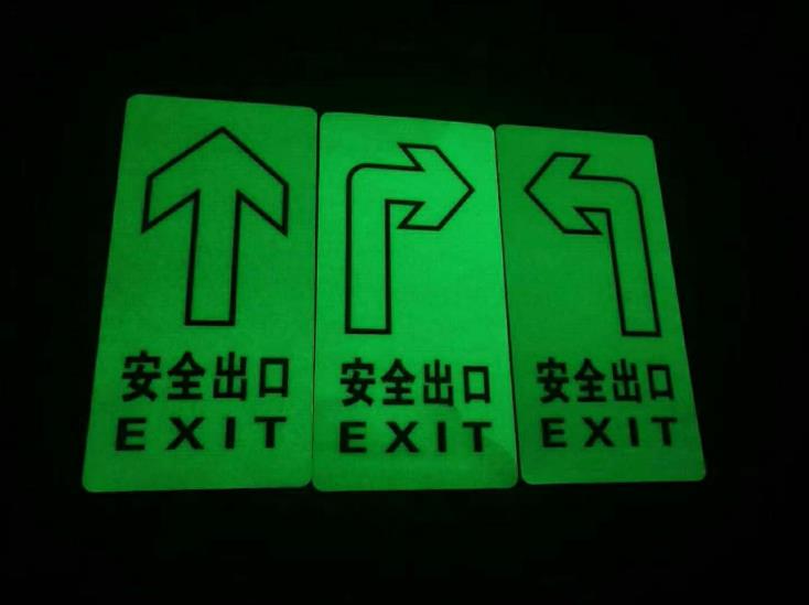 36cm*14cm Self-adhesive Safety Exit Sign For Wall ... – Grandado