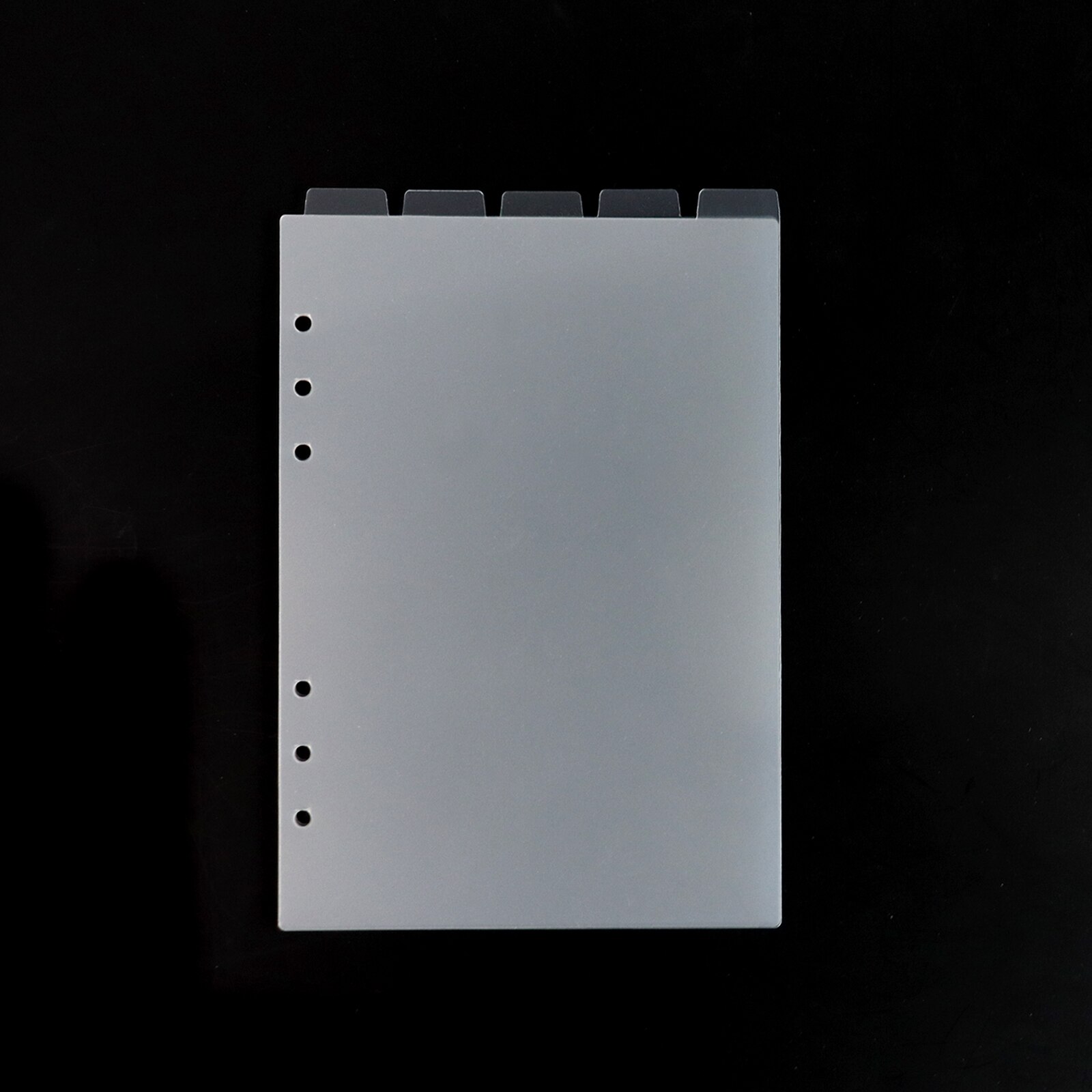 Frosted Top Tab A5 Binder Index Dividers 6 Ring Tr... – Grandado