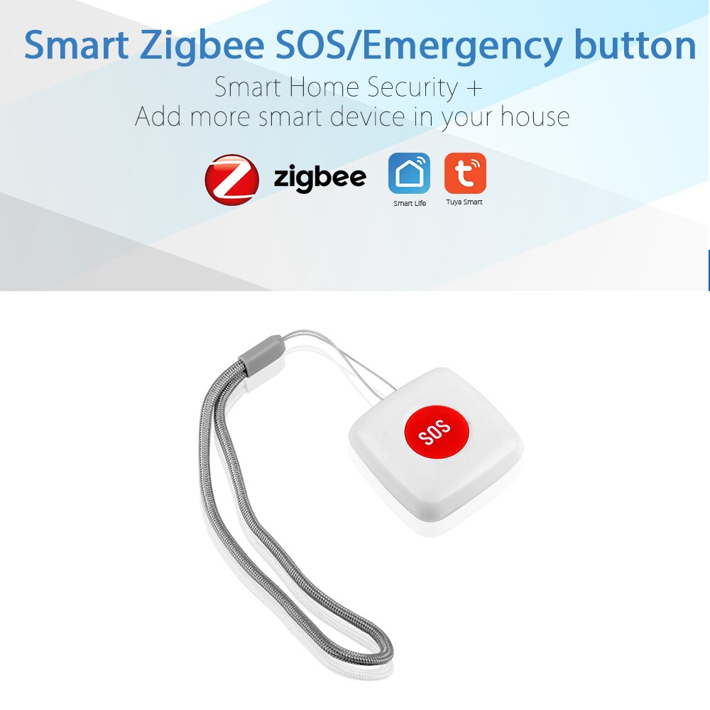 Tuya Zigbee Wireless Remote Call Button SOS/Emerge... – Grandado